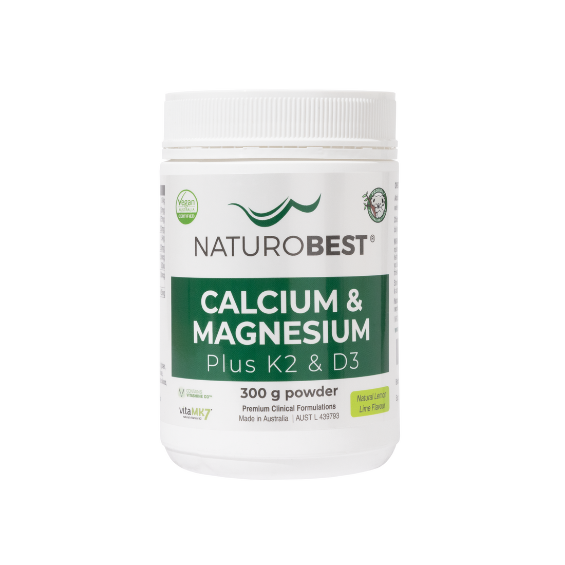 Calcium & Magnesium Plus K2 & D3 | Calcium and Magnesium Powder