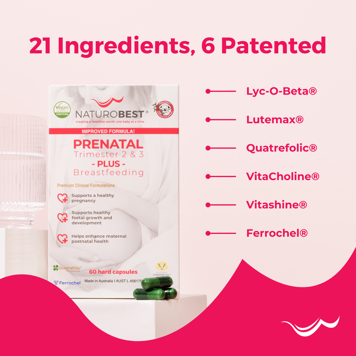 Prenatal Trimester 2 & 3 Plus Breastfeeding | Pregnancy Vitamins